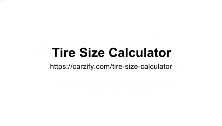 Tire Size Calculator | Calculate Free Tire Size 2025